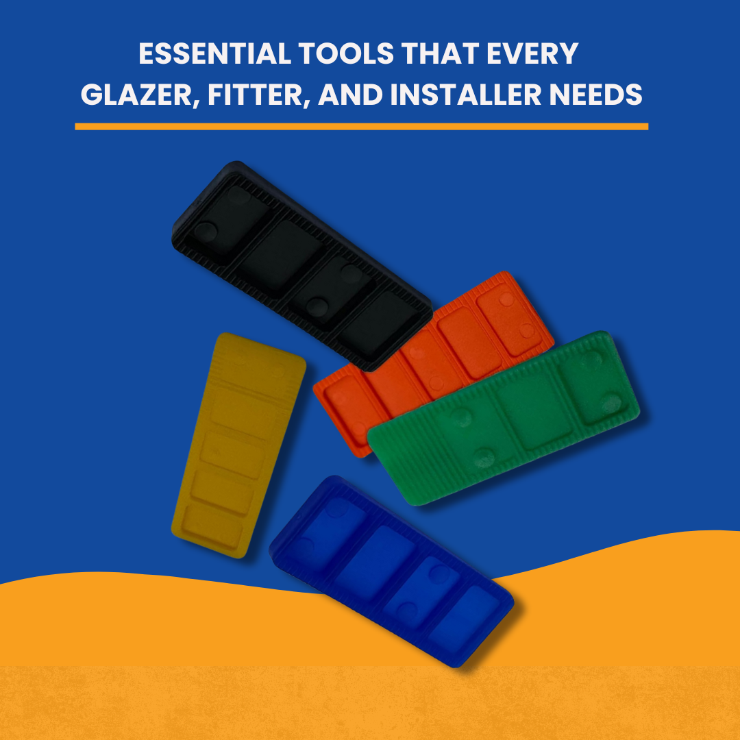 Wedge Packers: Durable Glazing Wedges for Accurate Alignment – Glazing ...
