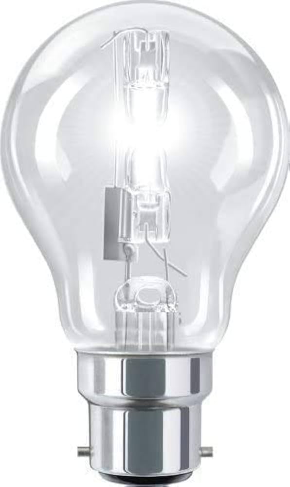 Halogen Eco-Saver GLS Light Bulbs - Bayonet Cap - 42w Equivalent to 55 ...